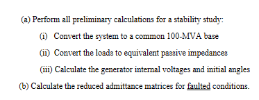 Solved The system shown in Fig. 1 below has two generators | Chegg.com