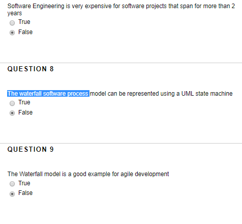 Solved Software Engineering is very expensive for software | Chegg.com