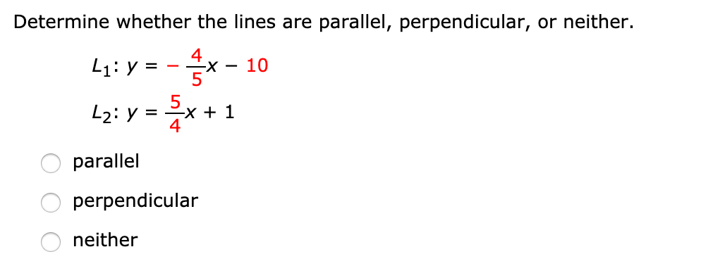 Solved Determine whether the lines are parallel, | Chegg.com