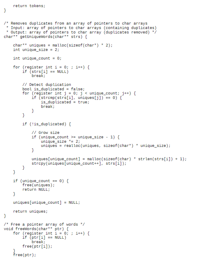 Solved Get Students Answers 1. For each question in the | Chegg.com