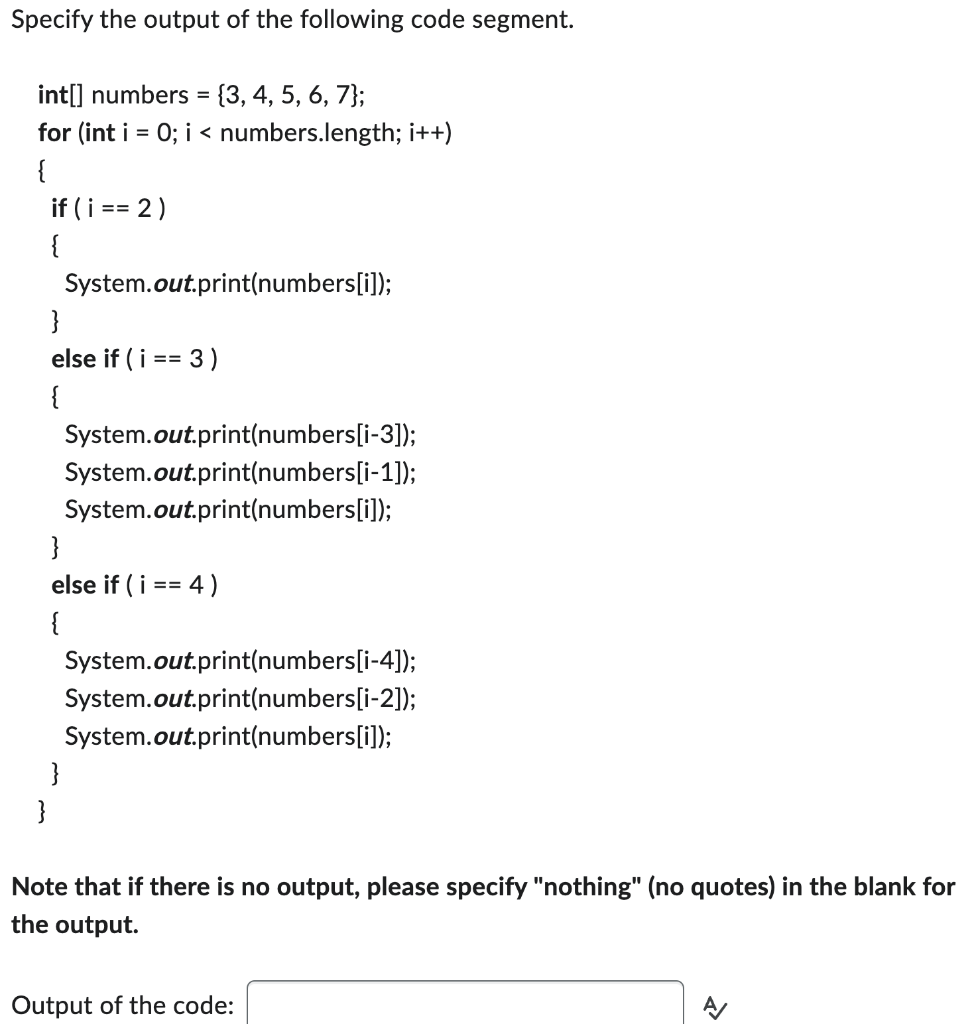 Solved What are variables' values after the following code | Chegg.com