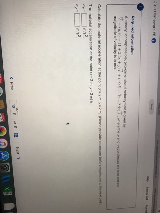 Solved Fall 2018 Homework #6 Help Save & Exit Submit | Chegg.com