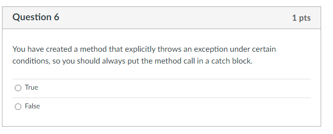 Solved Question 3 1 pts Which of the following are Java | Chegg.com