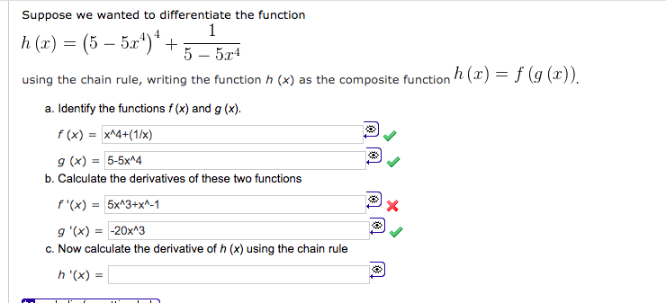 Solved Suppose we wanted to differentiate the function h (x) | Chegg.com