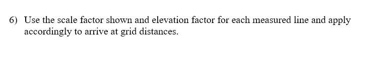 6) Use the scale factor shown and elevation factor | Chegg.com