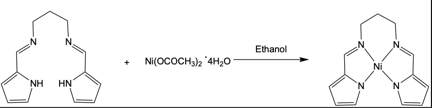 Solved +Ni(OCOCH3)2⋅4H2O Ethanol | Chegg.com
