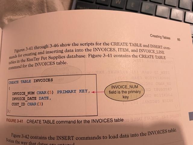 For all the KimTay questions you must use (mySQL, | Chegg.com