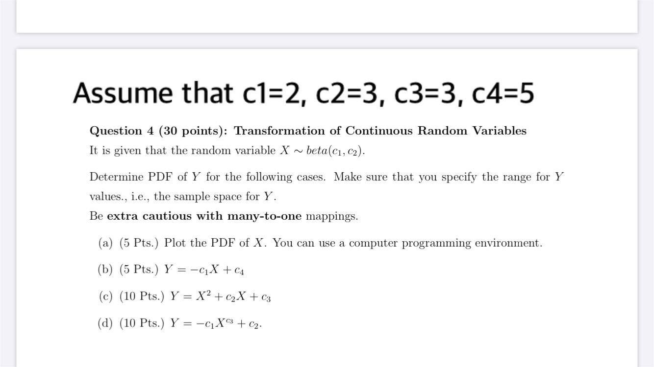 Solved Assume that c1=2, c2=3, c3=3, c4=5 Question 4 (30 | Chegg.com