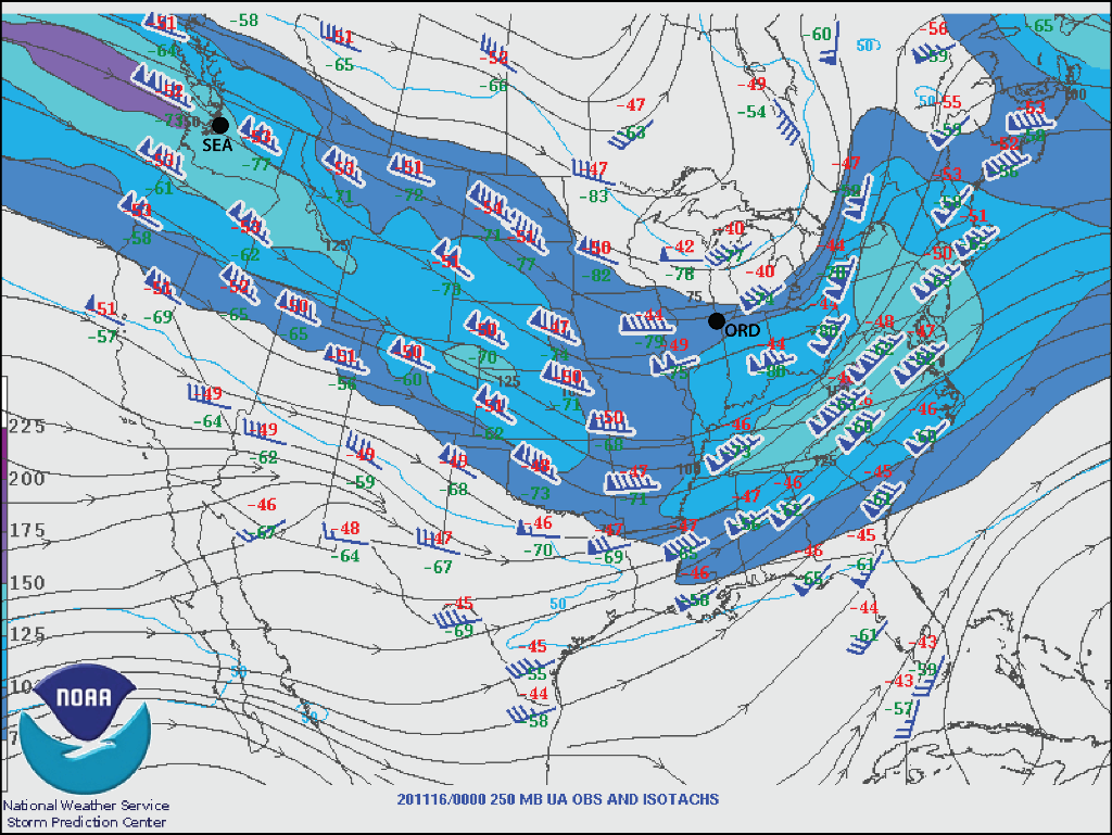 You are flying a Boeing 737 from Chicago (ORD) to | Chegg.com