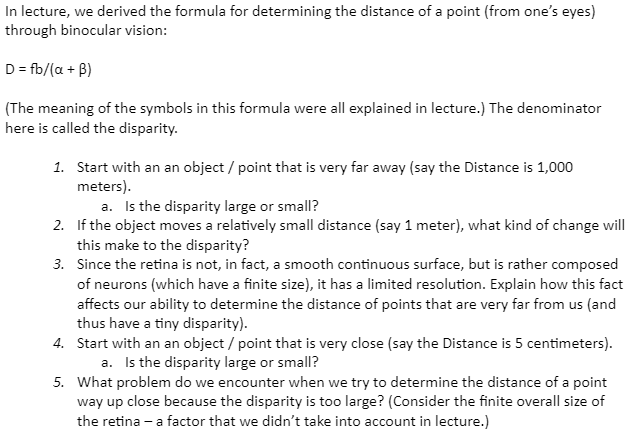 Solved Start with an an object / ﻿point that is very far | Chegg.com