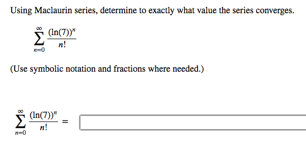Solved Compute the limit by substituting the Maclaurin | Chegg.com