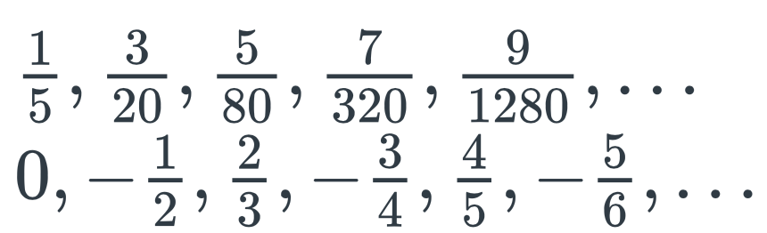 Solved Find explicit formulas for sequences of the form a1, | Chegg.com