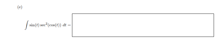 Solved Evaluate the follwing indefinit integrals. No credit | Chegg.com