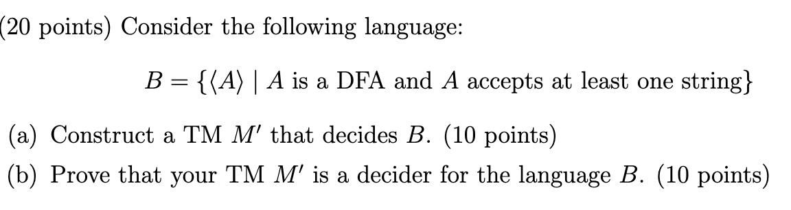 Solved Note that for each of your Turing machine, you MUST | Chegg.com