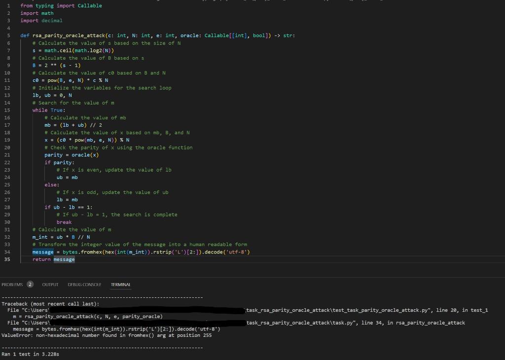 Solved HELP WITH FINDING PROBLEM IN PYTHON CODE! PYTHON 3 | Chegg.com