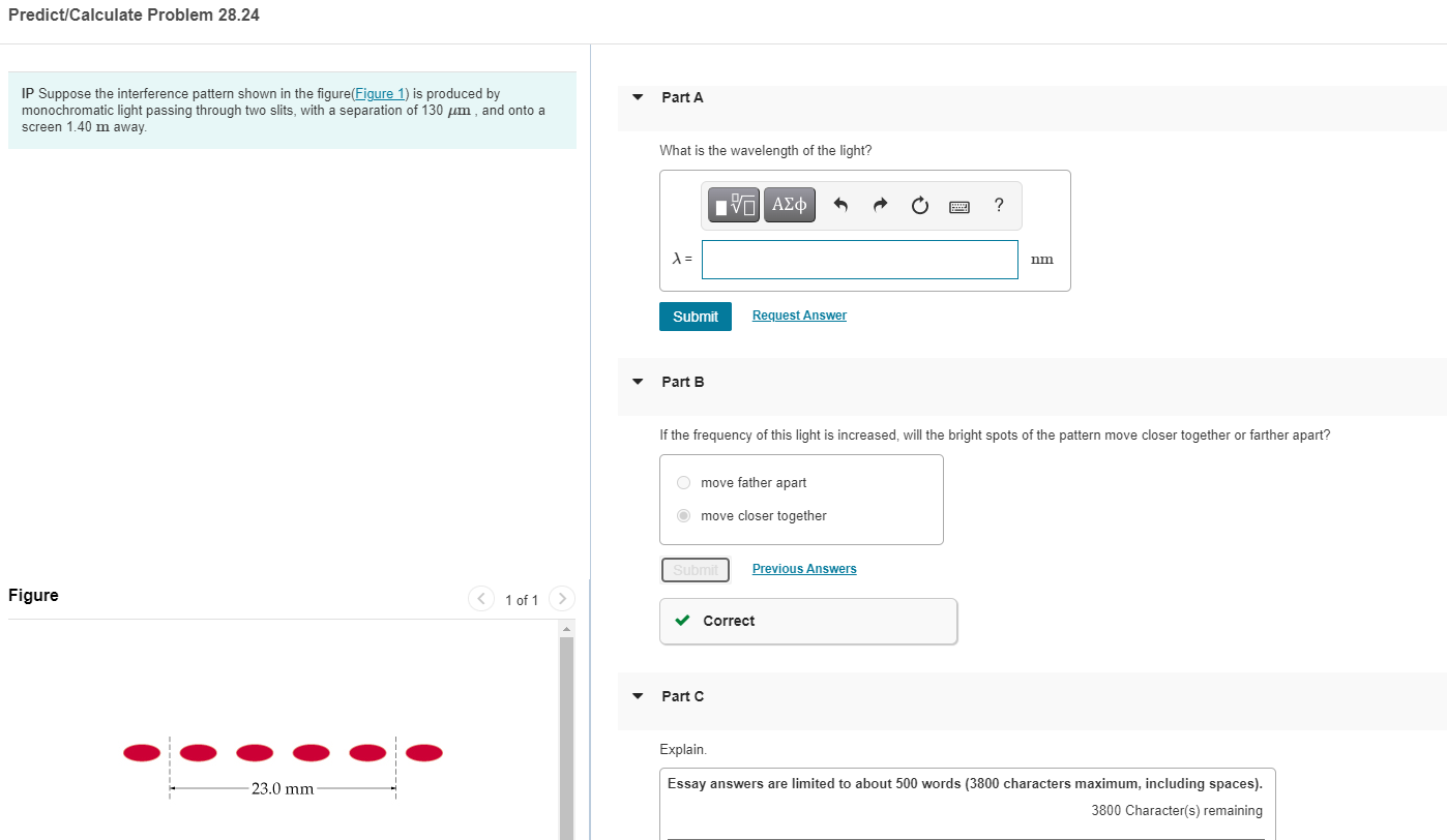 Solved Predict/Calculate Problem 28.24 Part A IP Suppose the | Chegg.com