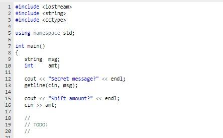 Solved A Caesar (or rotation) cipher is a simple system of | Chegg.com
