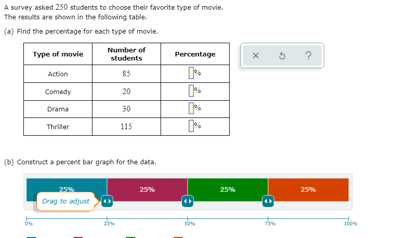 Solved A survey asked 250 students to choose their favorite | Chegg.com
