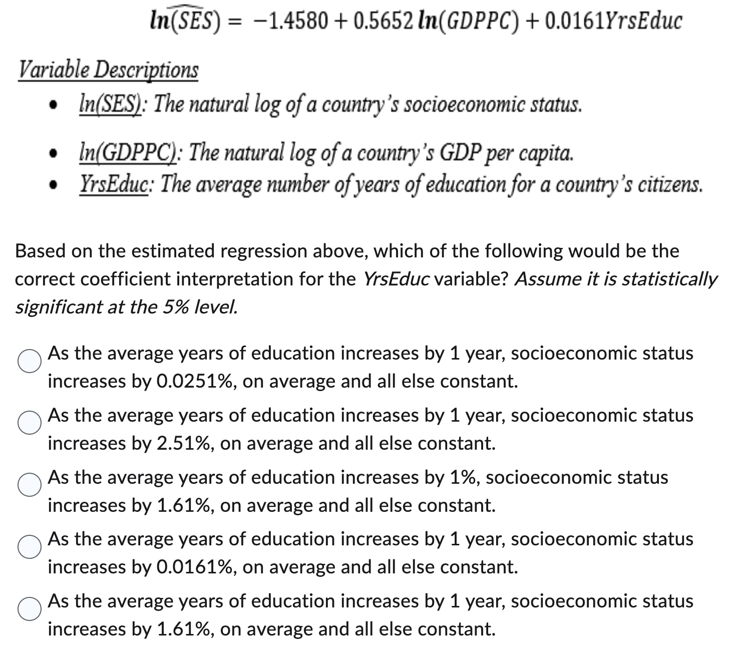 Solved Question | Chegg.com