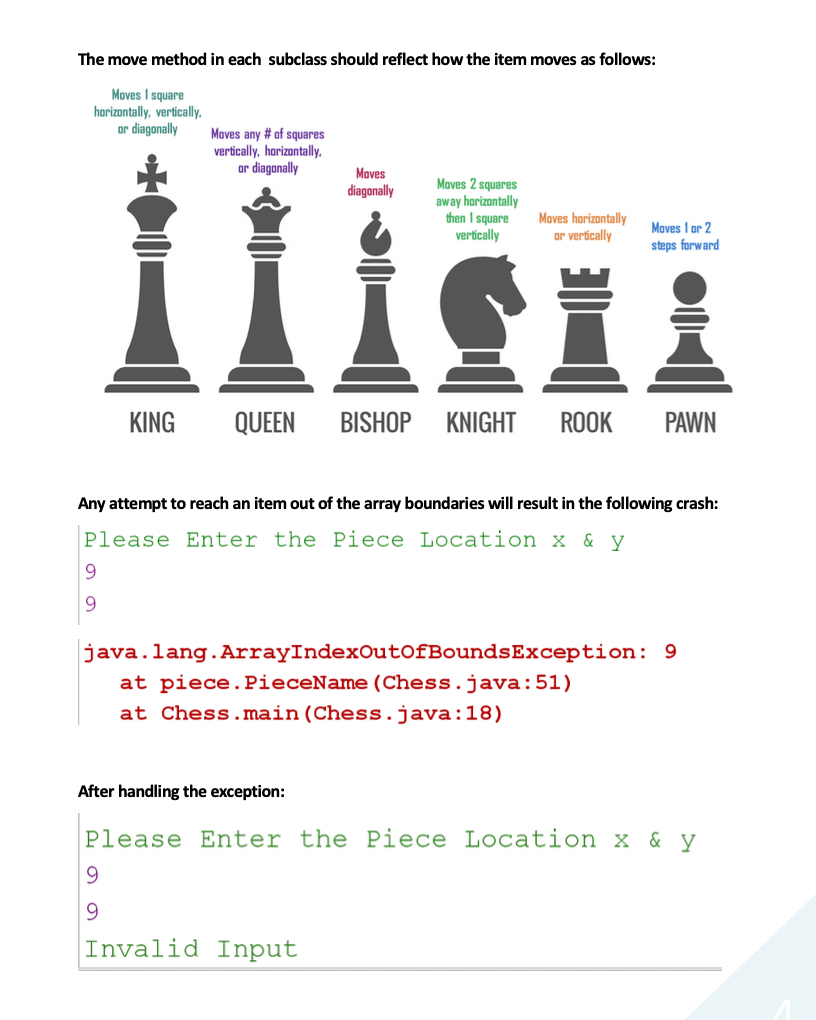 Build a java program that resembles the chess grid as | Chegg.com