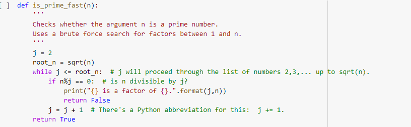 Solved 1. To check whether a number n is prime, you can | Chegg.com