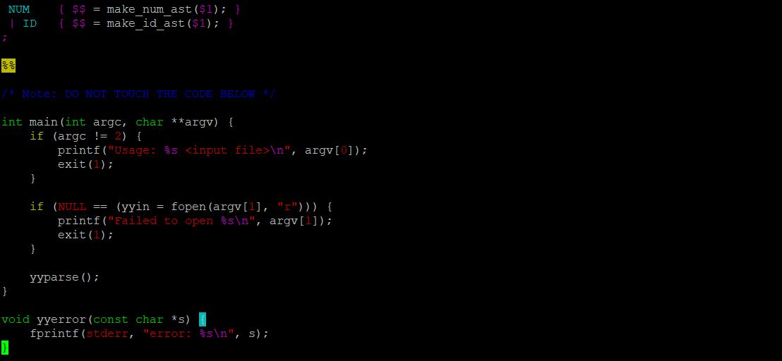 Solved prog.l : Input file for Lex/Flex (RegEx + 𝜶) | Chegg.com