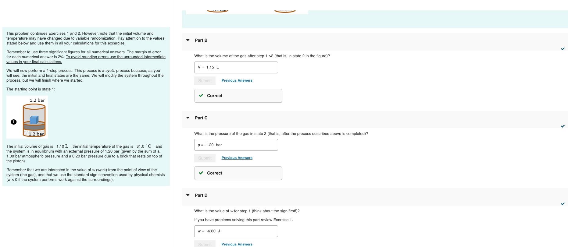Solved For Part D, I kept getting -6. I do know know how the | Chegg.com