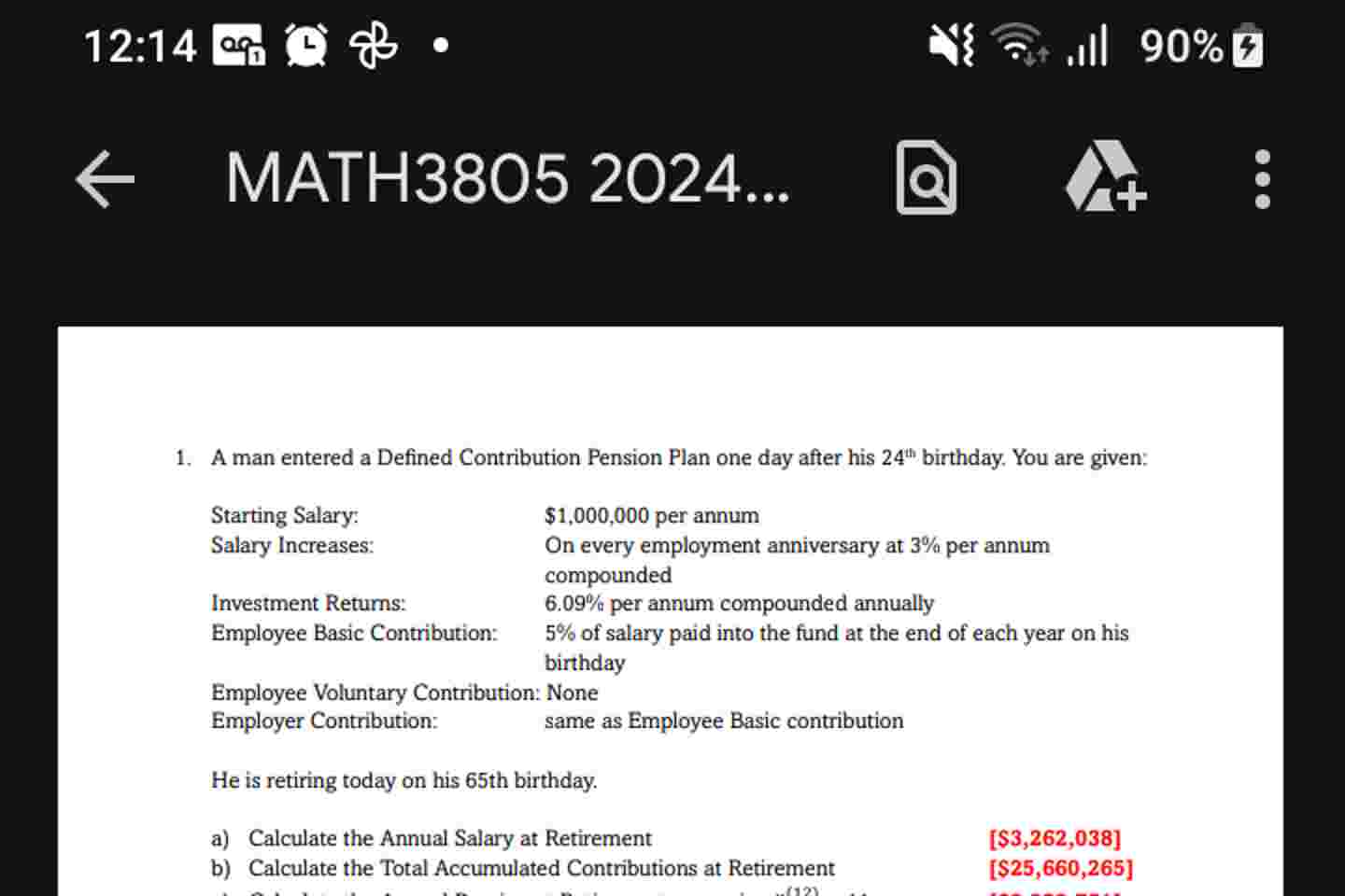 Solved I need help with part b. ﻿The answer is in red on the | Chegg.com