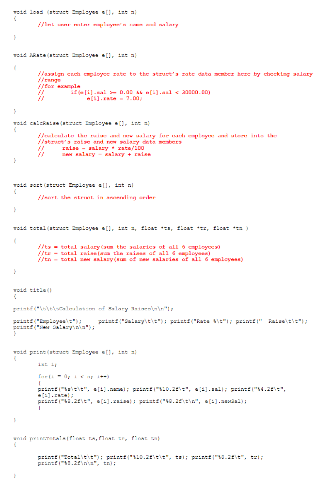 Solved Program Set 1 Write A C Program To Calculate Salary 8860