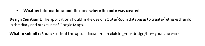 To be Completed in Android Studio. Java as the main | Chegg.com