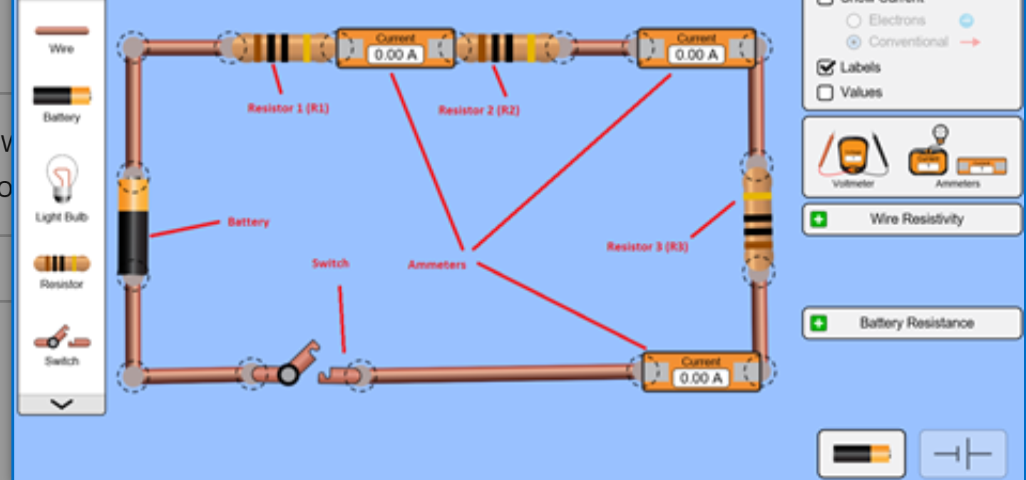Solved Open the switch (circuit breaker).a. Is current | Chegg.com