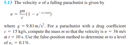 Solved Write a code in MATLAB for the False position method | Chegg.com