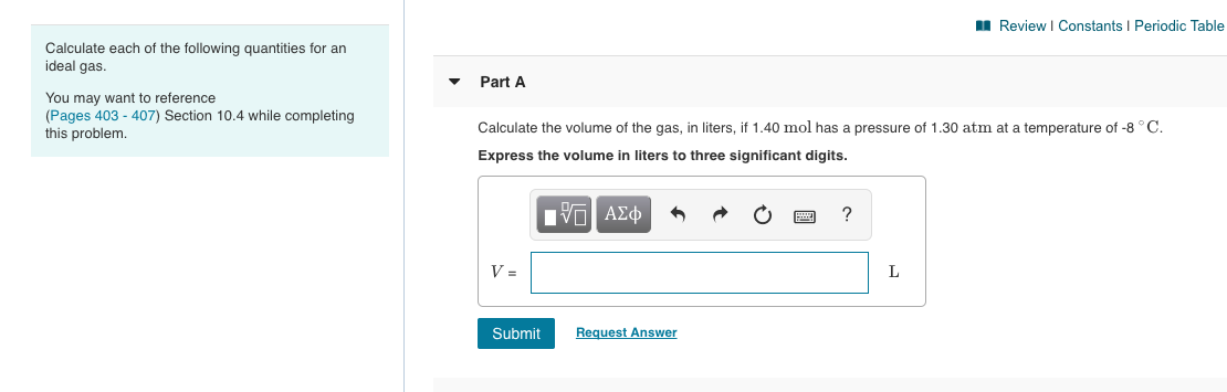Solved Review | Constants Periodic Table Calculate each of | Chegg.com