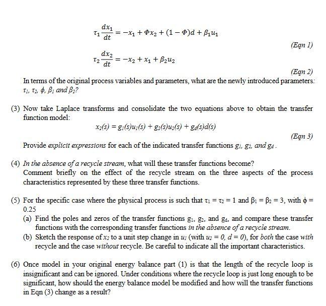 Problem 3: Higher Order System The process shown in | Chegg.com