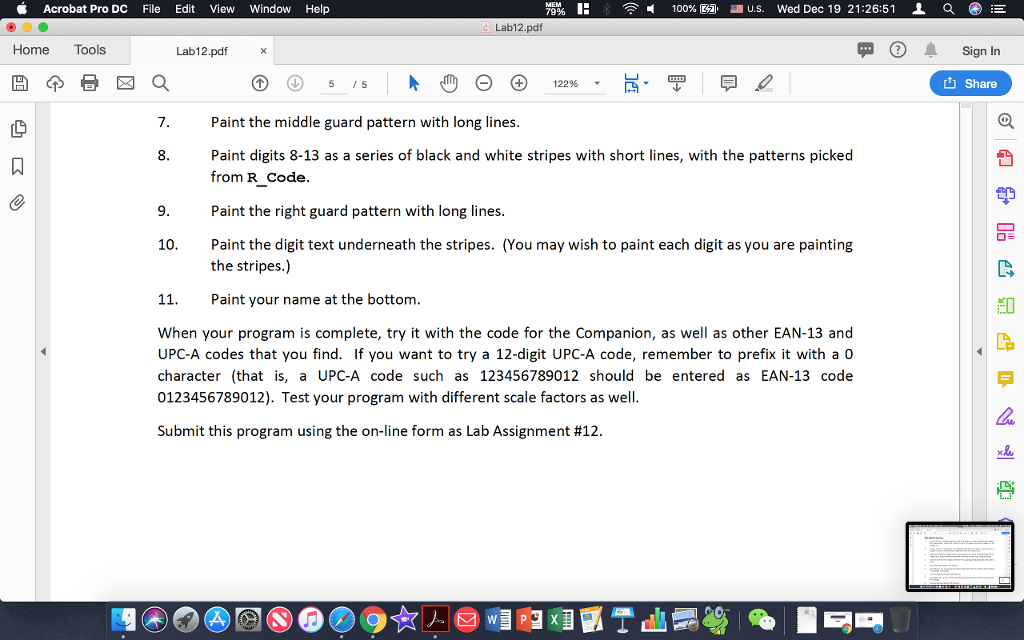 Acrobat Pro DC File Edit View Window Help 屶% 1: 100% | Chegg.com
