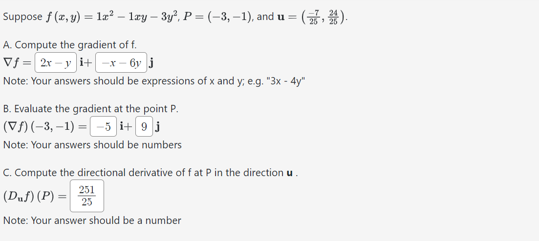 Solved Suppose F X Y 1x 2 1xy 3y 2 P 3 1 And