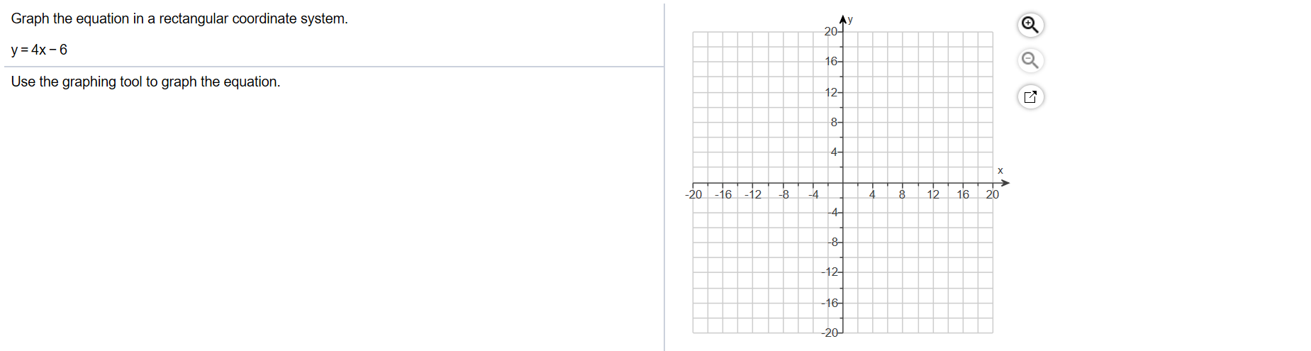 Solved Graph the equation in a rectangular coordinate | Chegg.com
