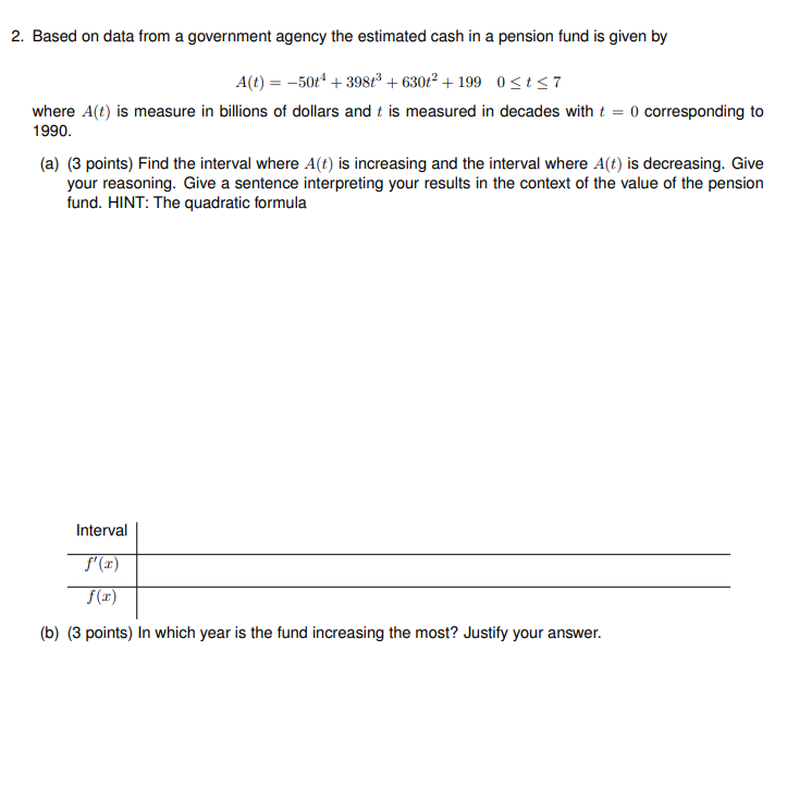 Solved Based on data from a government agency the estimated | Chegg.com