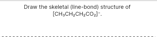 Solved Draw the skeletal (line-bond) structure of | Chegg.com