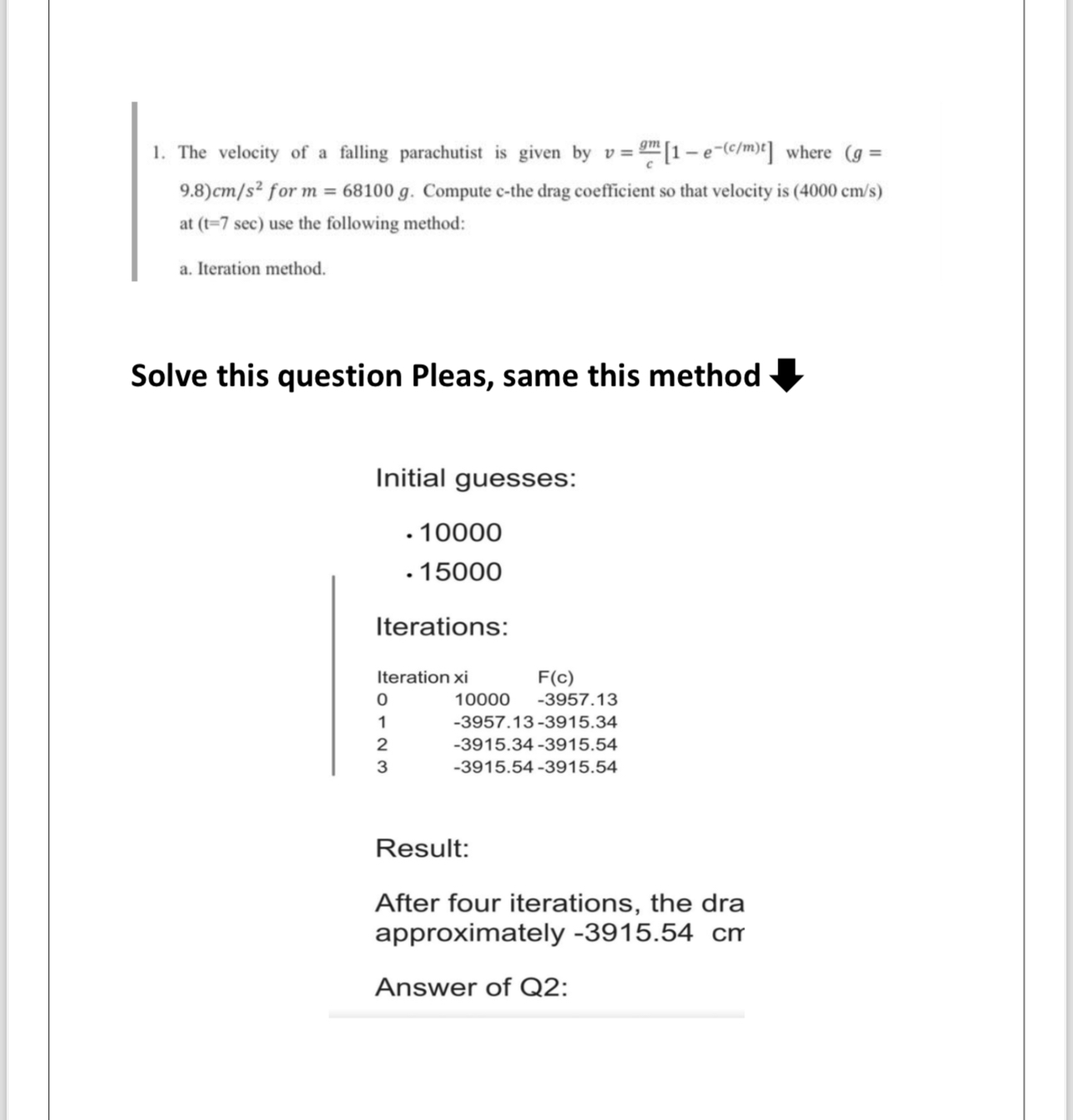 Solved solve this qustion pleas as the form in the papaer, | Chegg.com