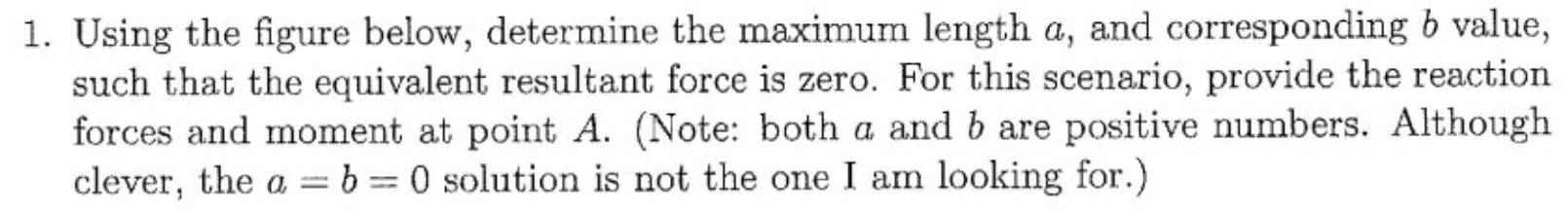 Solved 1 Using The Figure Below Determine The Maximum 