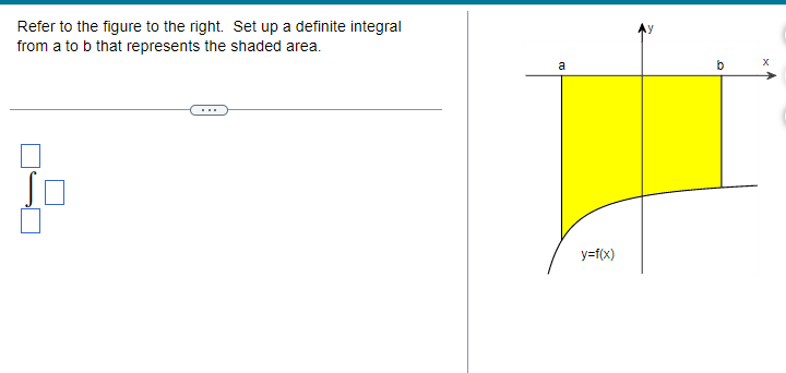 Solved Refer to the figure to the right. Set up a definite | Chegg.com