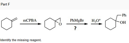 Solved Part A ? Hg(OAc)2 HO ОН Identify the missing reagent. | Chegg.com