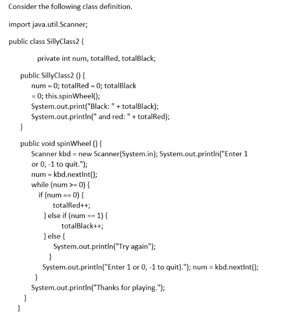Solved Consider the following class definition. import | Chegg.com