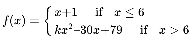 Solved Find the value of k that will make f continuous on | Chegg.com