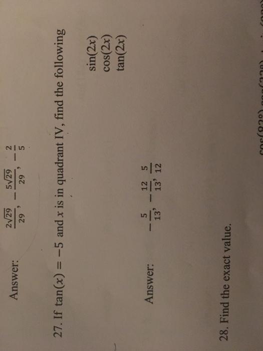 Solved Can you please explain # 27 please step by step | Chegg.com