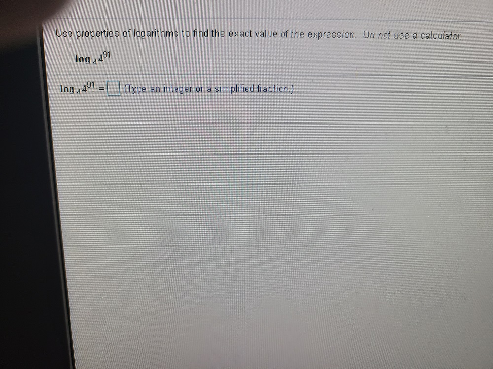 Solved Use properties of logarithms to find the exact value | Chegg.com