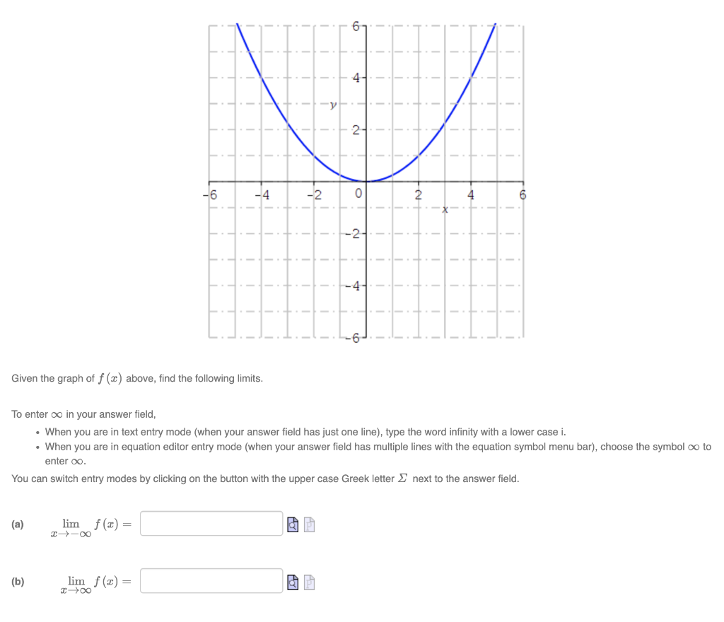 [Solved]: i need help please Given the graph of f(x) above,