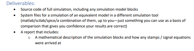 Design of a Motor Control Simulation Create a C++ | Chegg.com