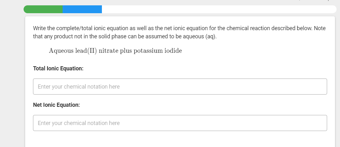 Solved Write the complete/total ionic equation as well as | Chegg.com